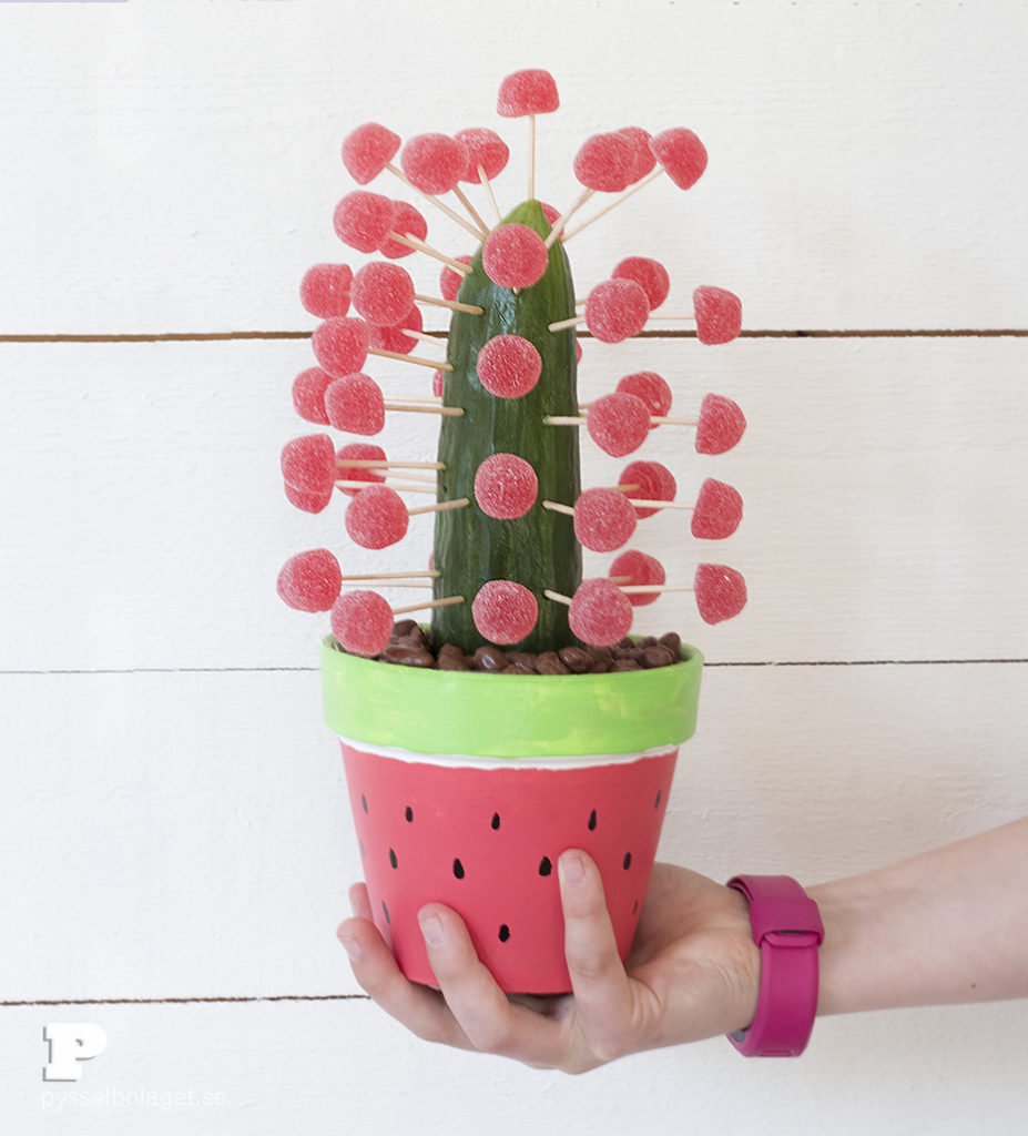 Make a Candy Cactus! - Pysselbolaget